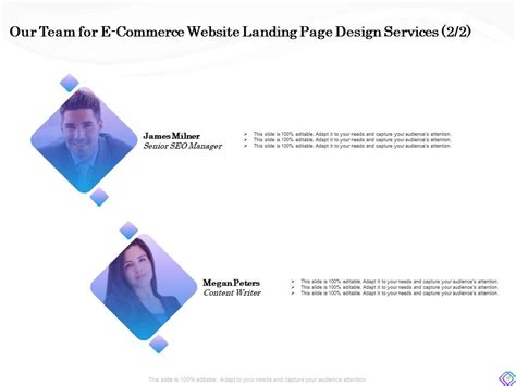 E Commerce Website Landing Page Design Proposal Powerpoint Presentation Slides Presentation