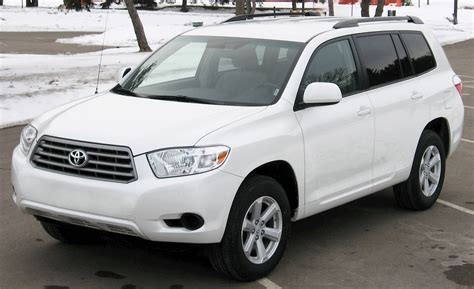 2008 Toyota Highlander 4wd 4 Door