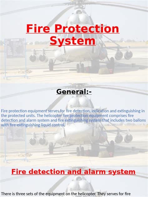 Helicopter Fire Protection Systems Pdf