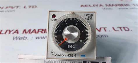 Omron H3bh 8 Timer 100110120vac Aeliya Marine