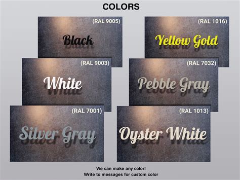 custom metal words your custom text custom name script metal etsy