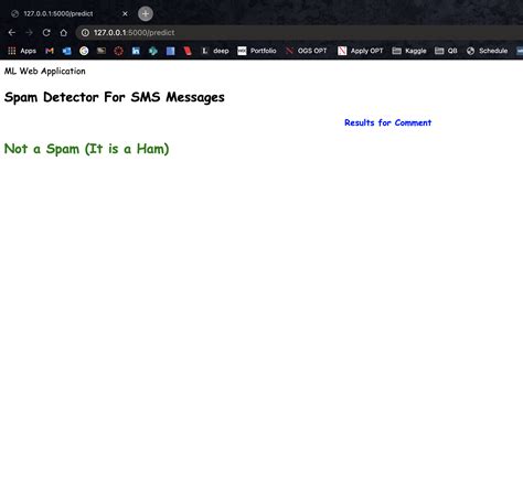 GitHub Ananthanithin Spam Classifier