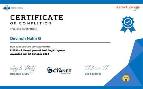 Devinoh Hafni On Linkedin Celebrating My Internship Success 🎉 Im Thrilled To Announce The