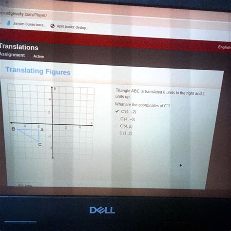 Solved Englis Translations Assignment Active Translating Figures