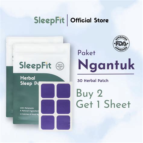 Jual Melatonin Herbal Sleep Patch Koyo Tidur 30 Patch Shopee Indonesia