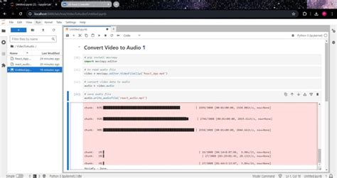 How To Convert Video To Audio With Python Sayyad Shajahan Poola