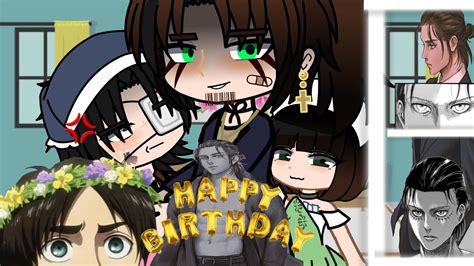 🎉🥳💚happy Birthday Eren💚🥳🎉 🏳️‍🌈eren X Levi🏳️‍🌈 Top Eren And Bottom