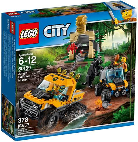 Lego City Set 60159 Jungle Halftrack Missionbest Price And Deals