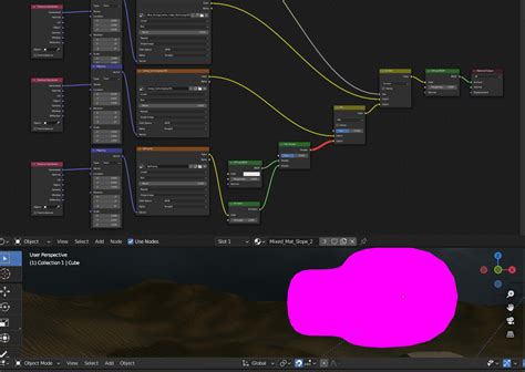 Where To Attach Emission Shader Materials And Textures Blender