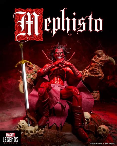 Marvel Legends Series Marvels Mephisto With His Infernal Throne