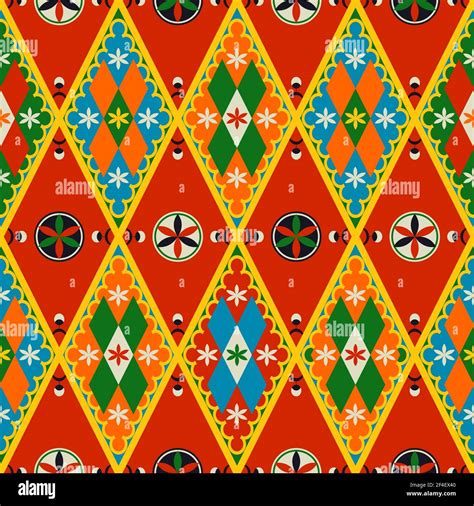 Najdi Style Vector Seamless Pattern Stock Vector Image And Art Alamy