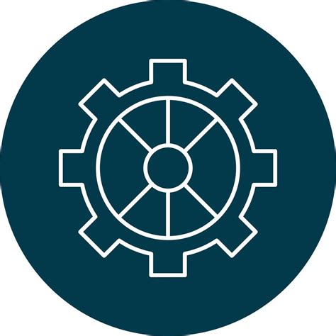 Settings Line Icon Vector Art At Vecteezy