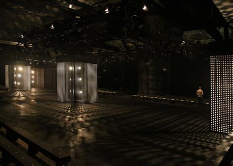 Cullen Projects Builds Perforated Boxes For Menwear Catwalk