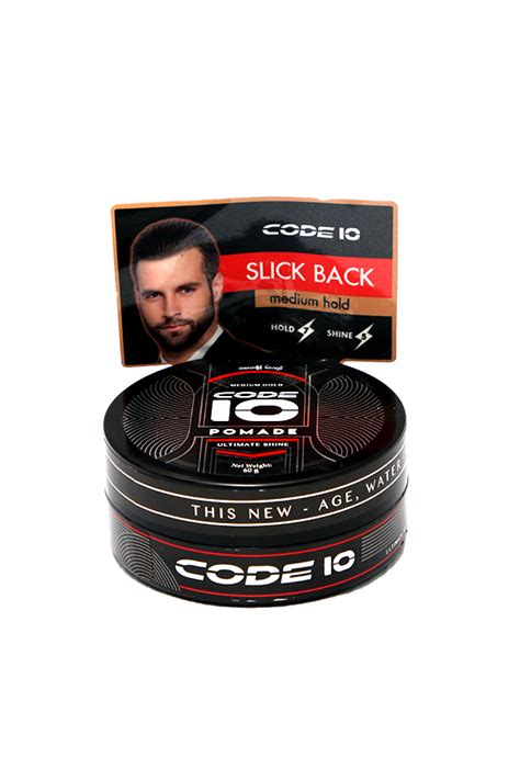 Code 10 Pomade Ultimate Cream 60g Code 10 Pomade High Shine Cream 60g LifePlus