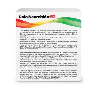 Dolo Neurobion Xr Por Unidad