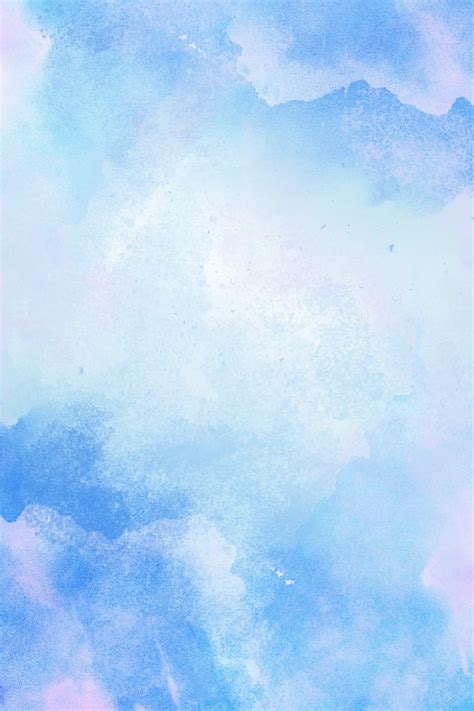 水彩肌理蓝色紫色唯美质感渐变水彩 花瓣网