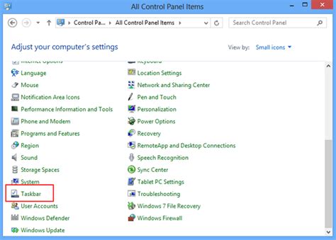 Easily Change Taskbar Location On Screen