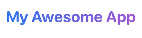 Adding A Gradient To Large Title Text In Swiftui Or Uikit Becky Hansmeyer