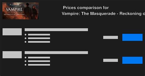 Vampire: The Masquerade - Reckoning of New York CD Keys — Buy Cheap Vampire: The Masquerade ...
