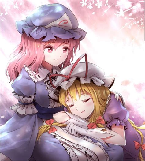 Yukari X Yuyuko Yukayuyu Wiki Yuri Manga Anime Amino