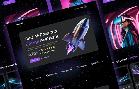 Ai Blockchain Agency Web3 Landing Design Behance