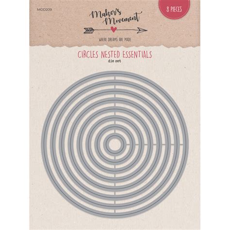 Circle Nested Dies The Maker Session Llc