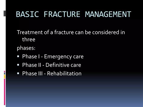 Basic Fracture Management Pptx