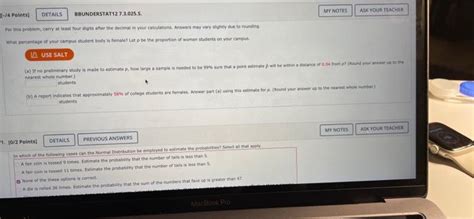 Solved MY NOTES ASK YOUR TEACHER 1 4 Points DETAILS Chegg Com