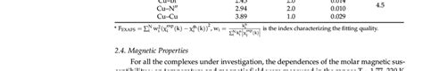 Local Structural Parameters Of 4 According To The Exafs Data