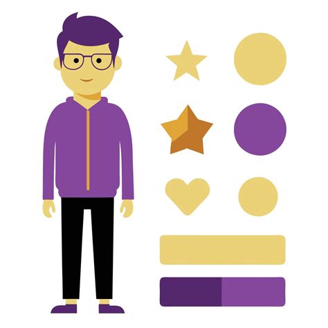 Simple Web Ui Elements Kit Graphic 47800737 Vector Art At Vecteezy