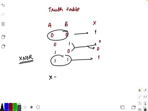 Solvedtruth Table Shown Below Is For A Xor B And C Xnor D Or
