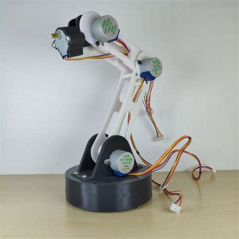 3d printable arduino robotic arm by idema 3d