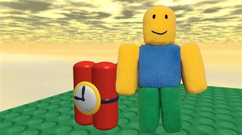 Noob Roblox Plush Gamer T Plushie Toy Etsy