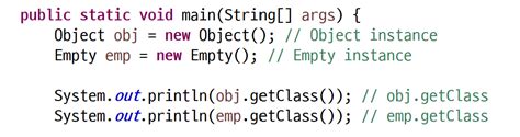 Java 오브젝트 클래스 Object Class