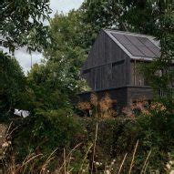 HAPA Architects Clads South Downs Eco Home In Charred Timber
