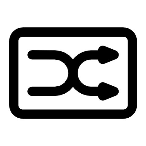 Shuffle Music Random Vector Svg Icon Svg Repo