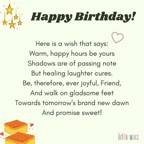 82 Best Happy Birthday Poems Unique Quotes
