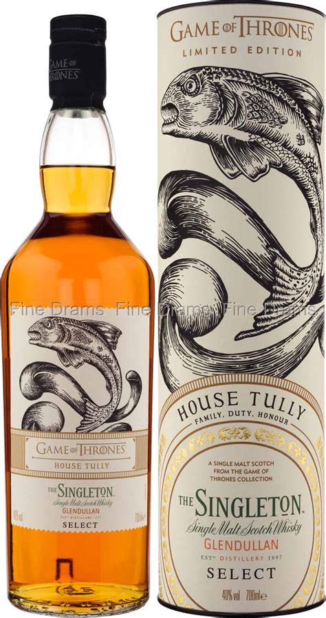 Singleton Glendullan Select House Tully Game Of Thrones Whisky
