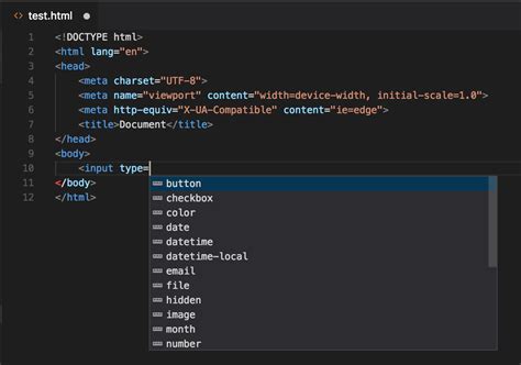 [html] trigger completion for attribute values · issue 40067