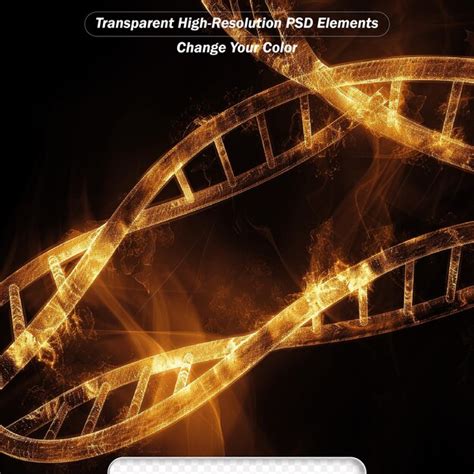 Premium Psd Digital Illustration Of Dna Structure