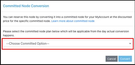Committed Node E2e Cloud