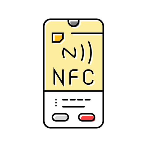 Enabled Phone Nfc Technology Color Icon Illustration 52850162 Vector Art At Vecteezy