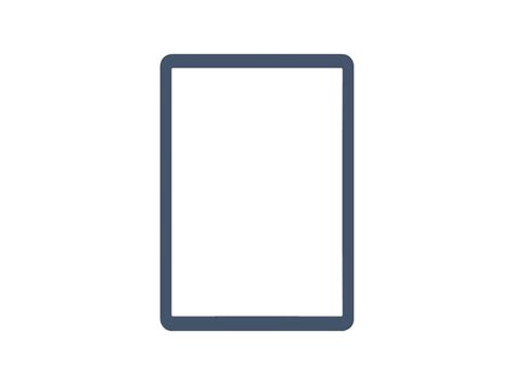 Tablet Screen Technology PowerPoint Icon Design Smiletemplates Download At SmileTemplates Com