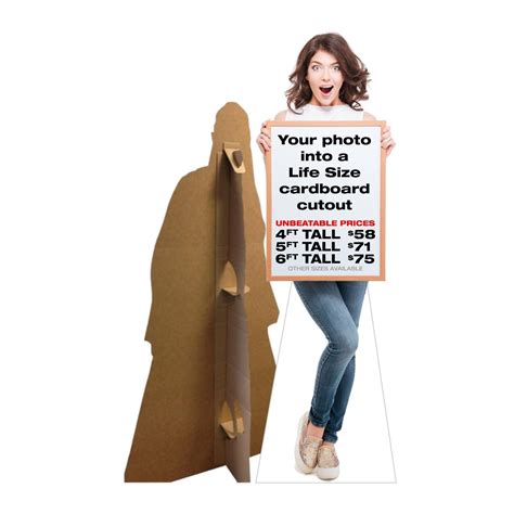 Custom Life Size Cardboard Cutouts Standees Standup Party Decorations Event