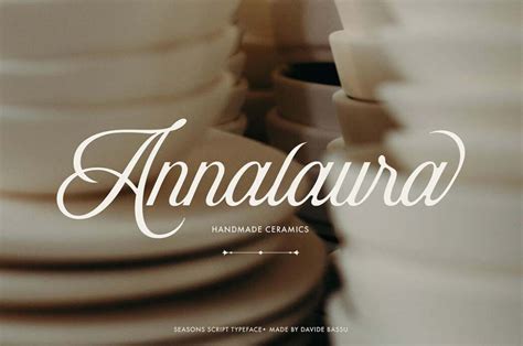 Seasons Script Font