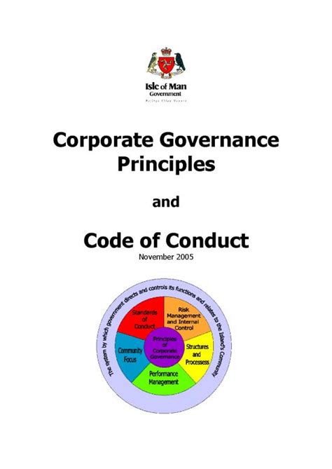 Corporate Governance Pdf 161948 Corporate Governance Principles And