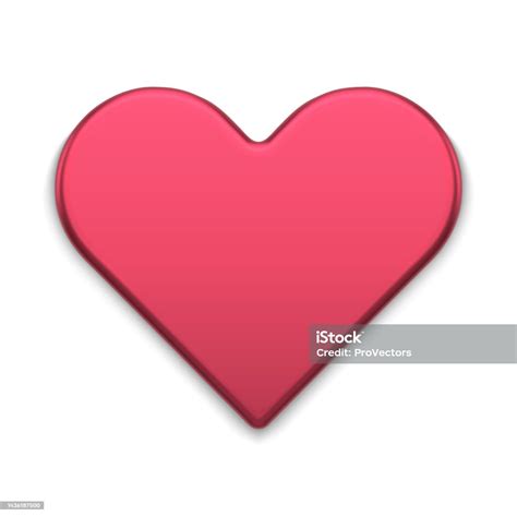 사랑의 빨간 심장 모양 상징 현실적인 3d 벡터 일러스트레이션 12월에 대한 스톡 벡터 아트 및 기타 이미지 12월 3차원 형태 가문비나무 Istock