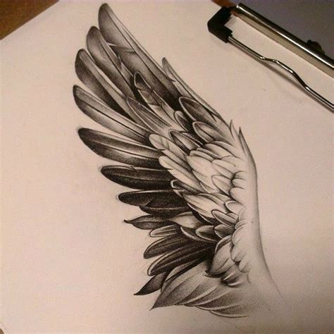 معنی تاتو بال فرشته چیست عکس بال فرشته برای تاتو مینویسم