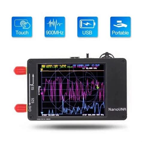 Nanovna 50khz 900mhz Vector Network Analyzer Digital Touching Screen