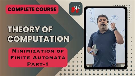 Minimization Of Finite Automata Part 1 Makhijasir Youtube